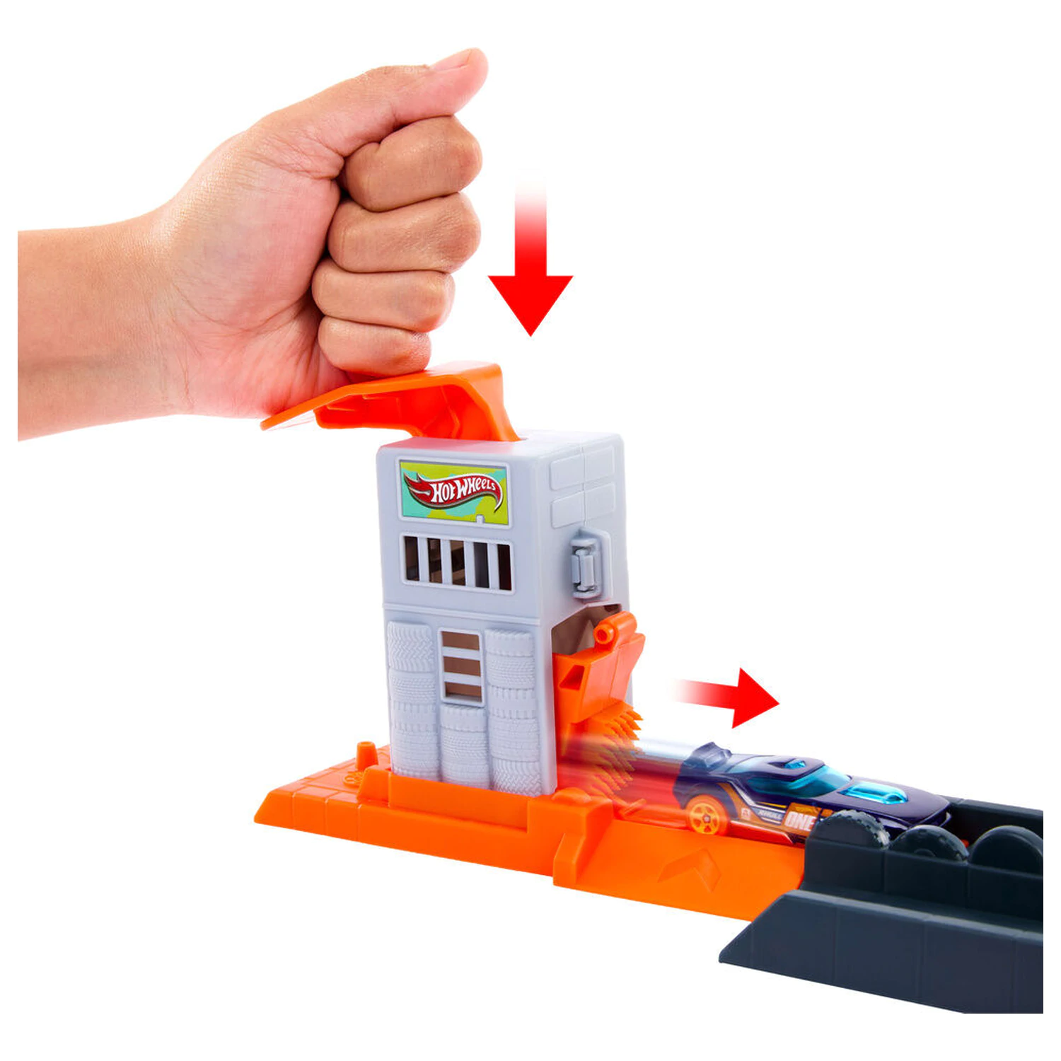 Hot Wheels City Gorilla Slam Attack játékszett | Fanbase Magyarország