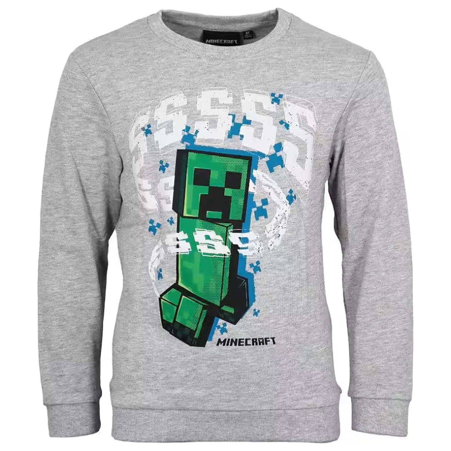 Minecraft Grey gyerek pulóver 8 év / 128 cm | Fanbase Magyarország