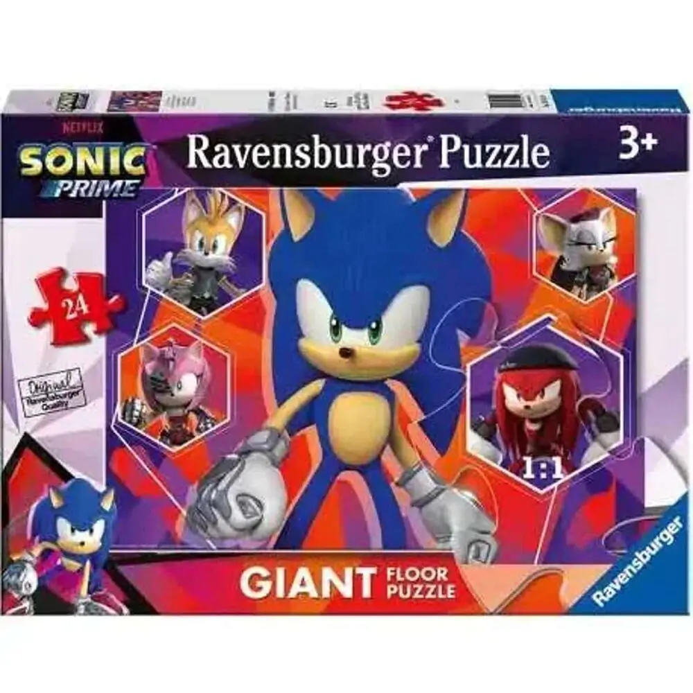Sonic Prime giant puzzle 24db-os | Fanbase Sonic Prime giant puzzle 24db-os | Fanbase