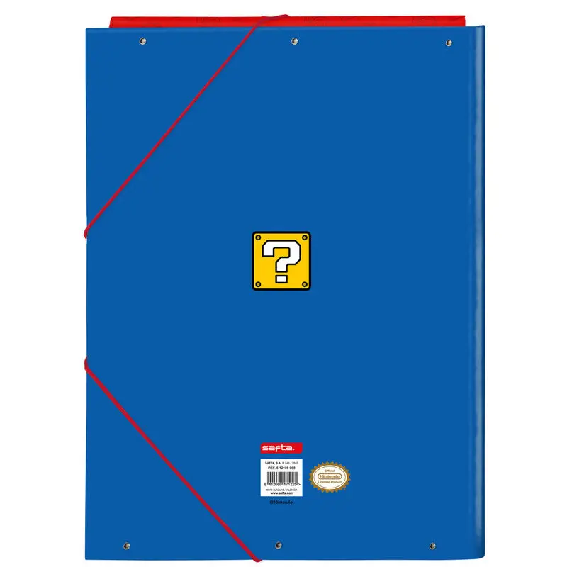 Super Mario Bros A4 kihajtható irattartó mappa | Fanbase Magyarország