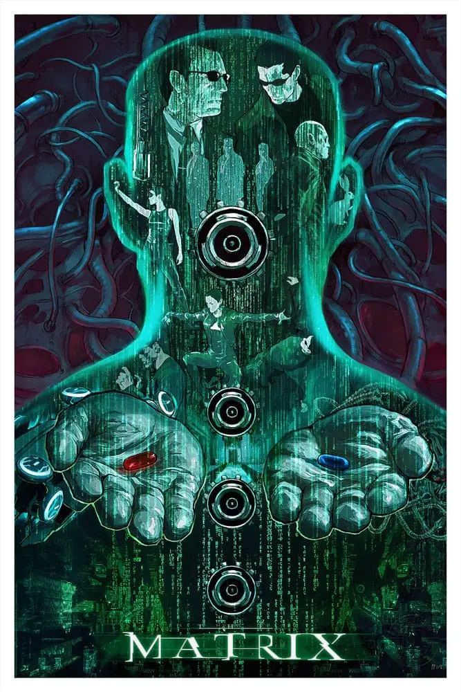 The Matrix Art Print 41 x 61 cm - keretezetlen vászonkép | Fanbase