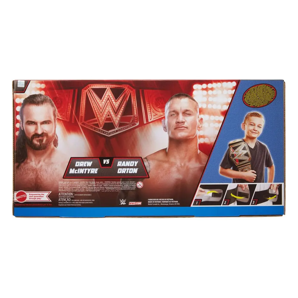 WWE Championship Drew McIntyre vs. Randy Orton játékkészlet figurákkal ... WWE Championship Drew McIntyre vs. Randy Orton játékkészlet figurákkal ...